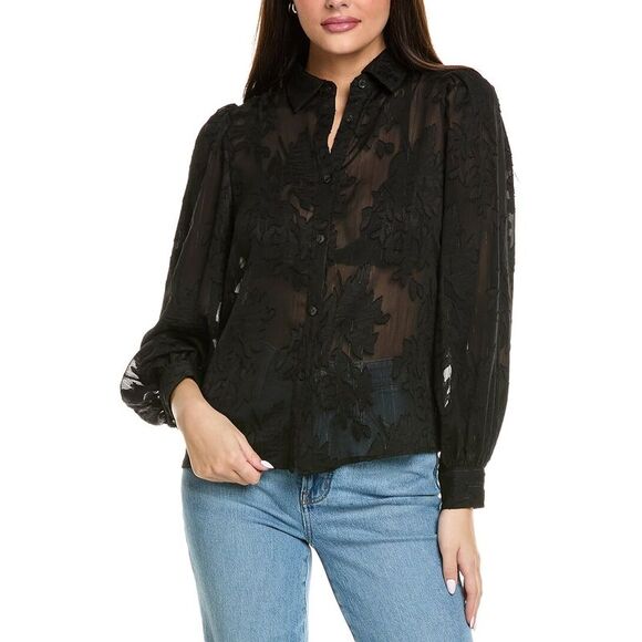 ANNA KAY | Tops | Anna Kay Womens Philipa Blouse Black | Poshmark